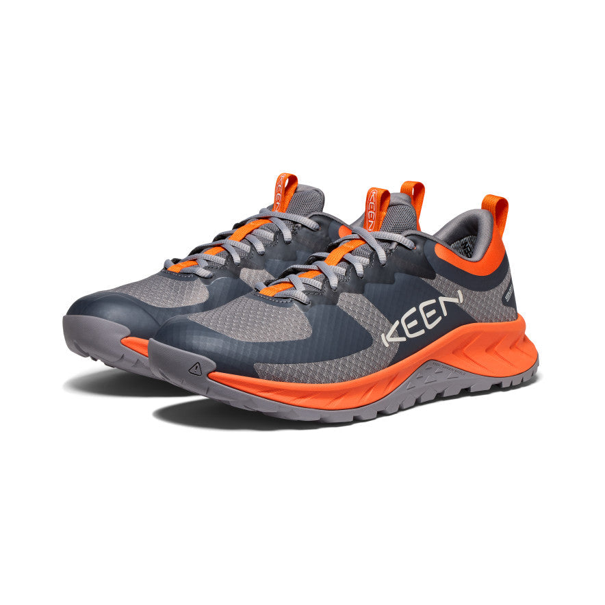 Men's Versacore Waterproof Steel Grey Scarlet Ibis – KEEN Footwear