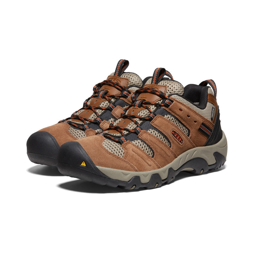 Men's Headout Waterproof Bison Fossil Orange – KEEN Footwear