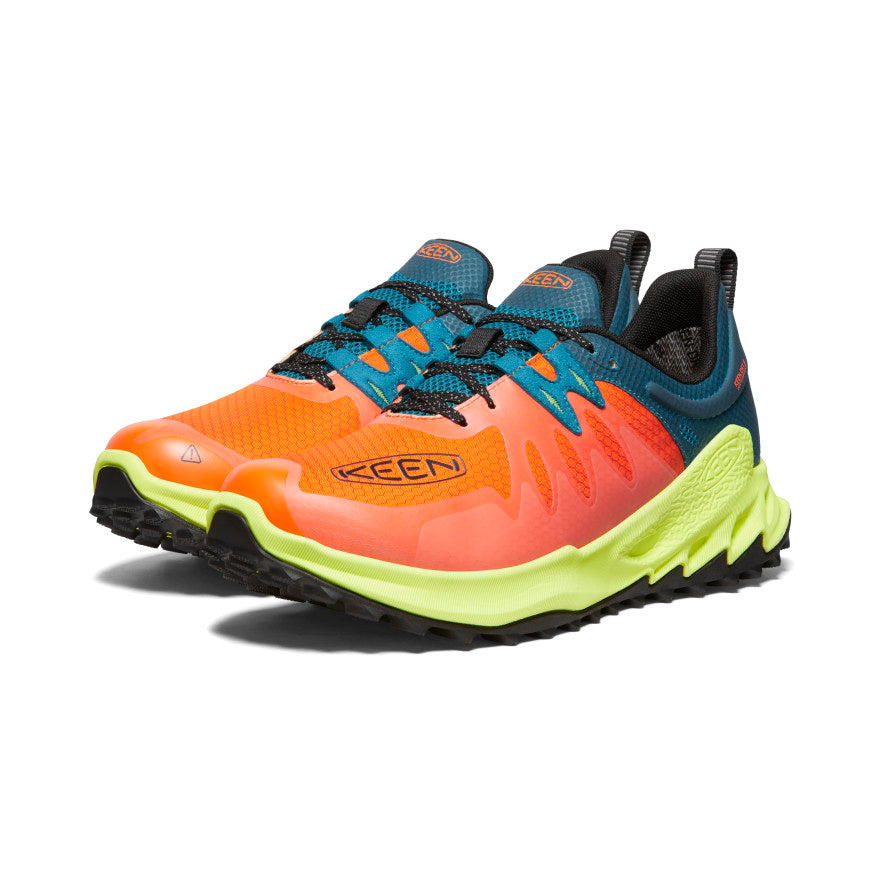 Men's Zionic Low Waterproof Scarlet Ibis Deep Lagoon – KEEN Footwear