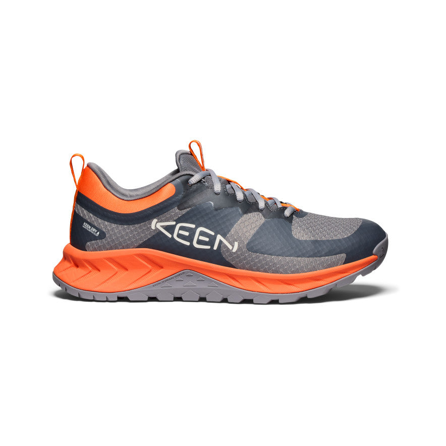 Men's Versacore Waterproof Steel Grey Scarlet Ibis – KEEN Footwear