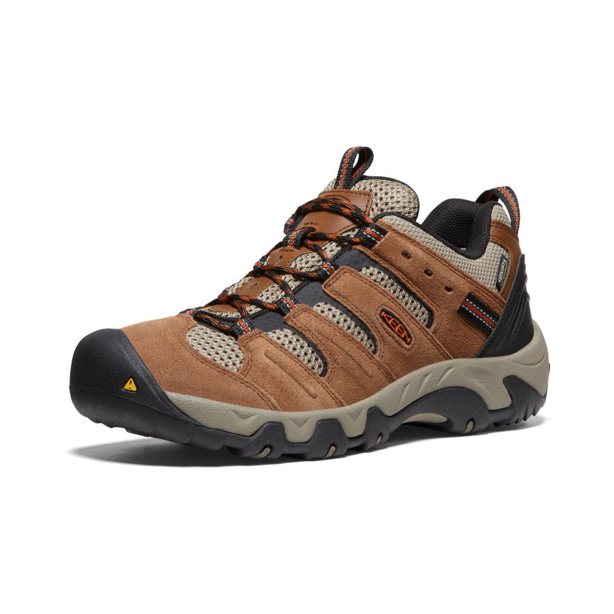 Men's Headout Waterproof Bison Fossil Orange – KEEN Footwear